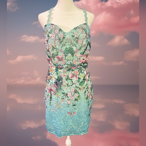Nikibiki | Dresses | Nwt Nikibiki Body Hugging Sexy Floral Dress | Poshmark
